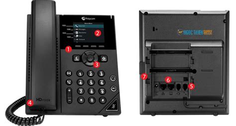 Điện Thoại Bàn Ip Polycom Vvx250 Ngocthiensupply