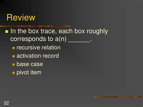 Ppt Cosc 2006 Data Structures I Recursion I Powerpoint Presentation