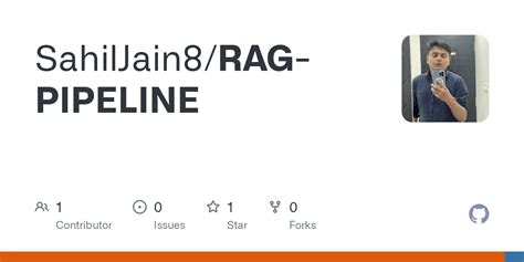 GitHub SahilJain8 RAG PIPELINE