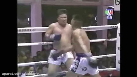مبارزه جذاب و فوق العاده خنده دار در کیک بوکسینگ