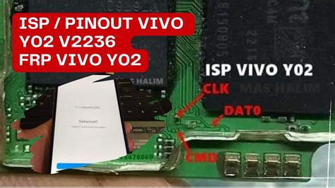Isp Pinout Vivo Y02 V2236 Frp Vivo Yly03 Isp Vivo Y02 Frp