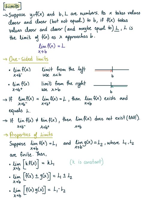 SOLUTION Calculus Limits Review Studypool