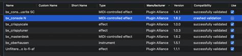 Plugin Bxconsole N Of Komplete Collectors Edition Crashed Validation