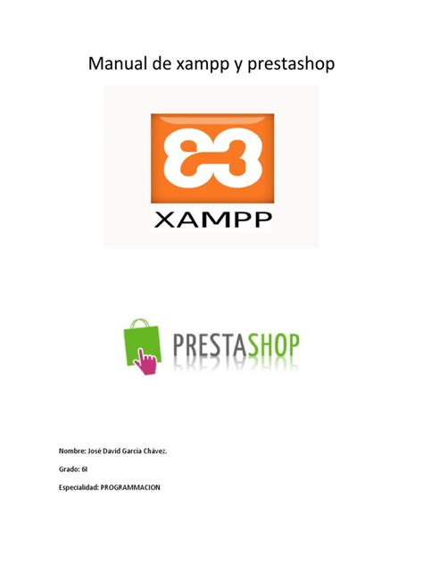 Manual de Xampp y Prestashop | PDF