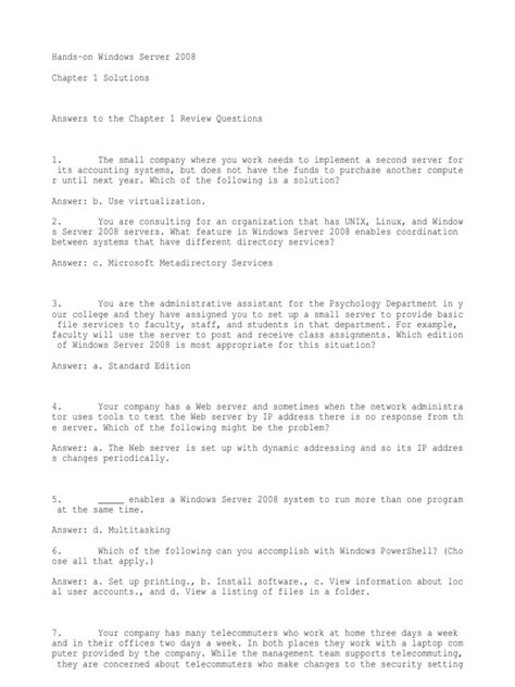 2008 server solutions pdf active directory windows server 2008