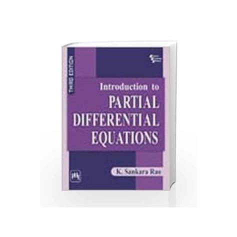 Introduction To Partial Differential Equations By Rao Ks Buy Online Introduction To Partial