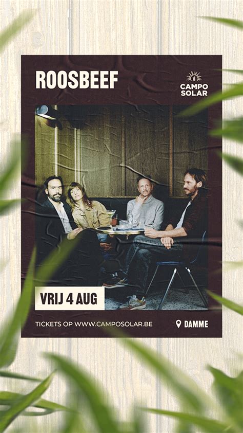 Campo Solar 2023 Eerste Artiesten Met Daan Roosbeef Barno Koevoet En