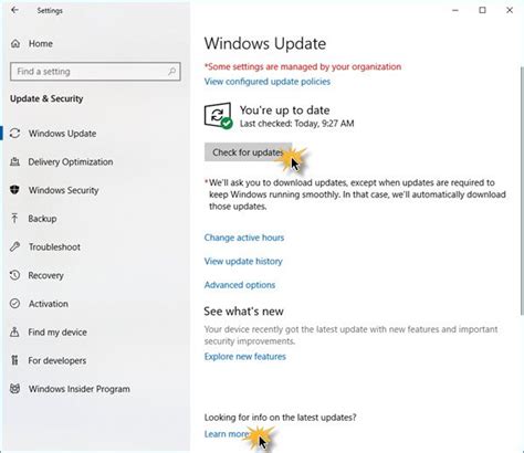 How To Check For Updates In Windows 1110