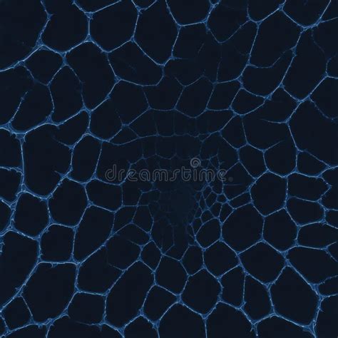 Microscopic View Of Neural Network Brain Cells Human Nervous System 3d Illustration Stock