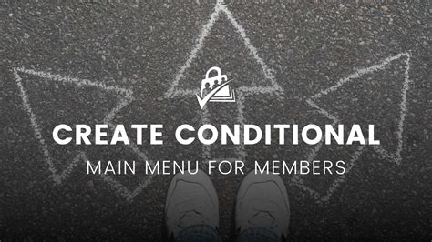 How To Create A Conditional Main Menu For Members In Wordpress