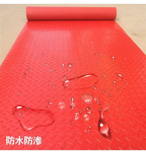 Pvc 미끄럼 방지 바닥 매트 산업용 방수 블랙 15m 티몬