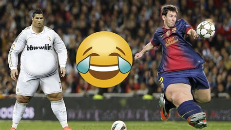Ronaldo Vs Messi Funniest Moments Youtube