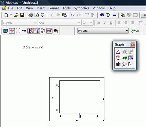 Как построить график функции в Mathcad Как сделать это быстро