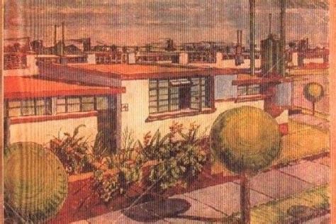 Croquis De Juan Legarreta De La Casa Obrera Mínima Ganadora Del