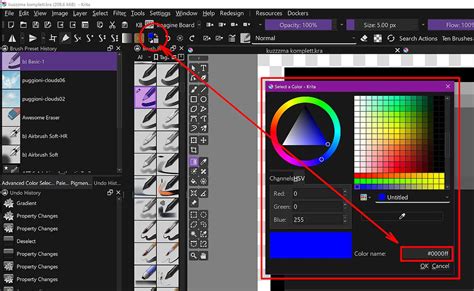 How To Use Htmlcss Color General Questions Krita Artists