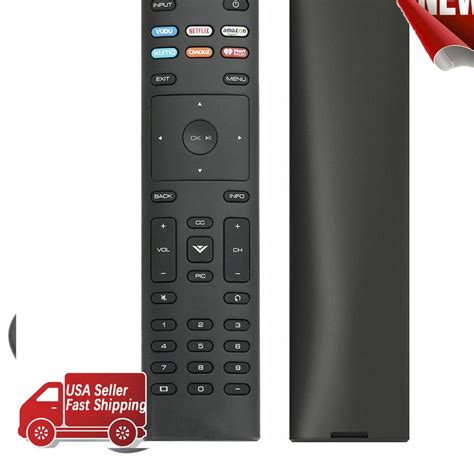 New Xrt136 Remote For Vizio Smart Tv Remote Control With Vudu Netflix