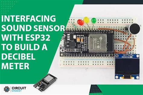 How A Ky 038 Sound Sensor Works And How To Interface It With Esp32