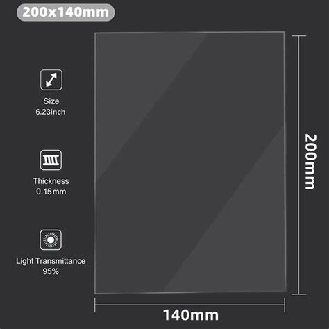 Anycubic 포톤 S 모노 4k D2 Elegoo Mars 3d 프린터 부품 액세서리 Fep 필름 티몬