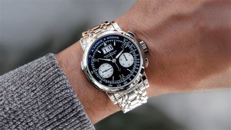 403035 A Lange And Söhne Datograph Wellendorff Bracelet Hairspring