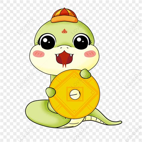 뱀 아기 만화 조디악 뱀 귀여운 뱀 년 구리 동전 Png 일러스트 무료 다운로드 Lovepik