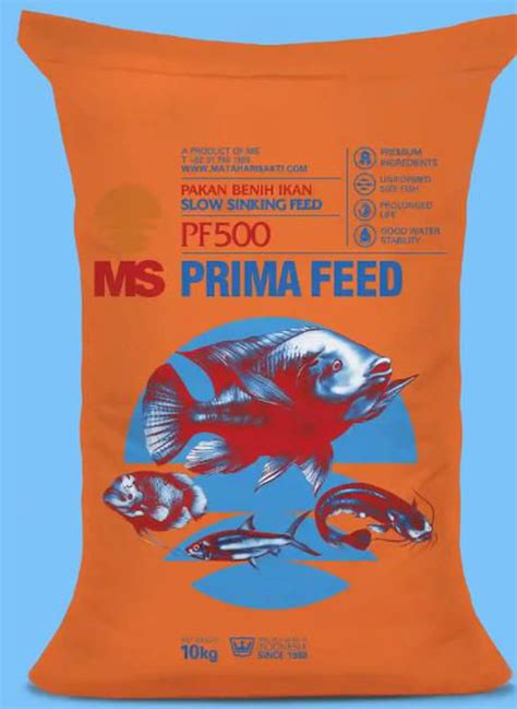 Pakan Ikan Ms Prima Feed 500