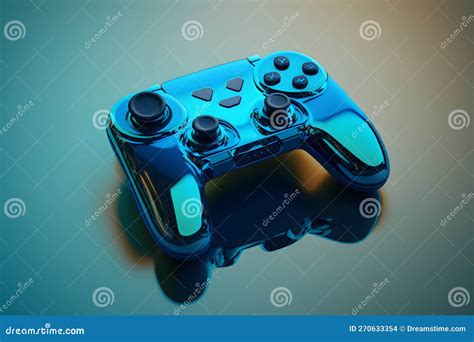 console gaming controller with many buttons and glossy shiny body