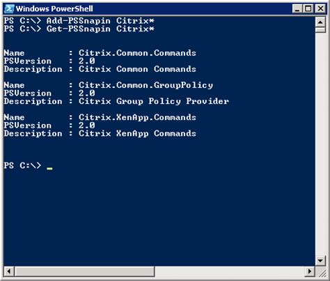 How To Install The Citrix XenApp PowerShell Cmdlets JasonConger