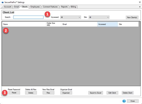 SFP Settings
