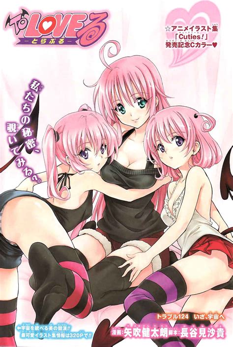 Momo Velia Deviluke Lala Satalin Deviluke And Nana Asta Deviluke To