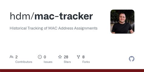 Github Hdmmac Tracker Historical Tracking Of Mac Address Assignments