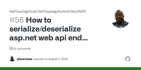 How To Serializedeserialize Web Api End Points As Geojson · Issue 56