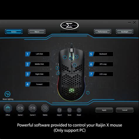 Sumvision Raijin Pro Gaming Mouse Sumvision