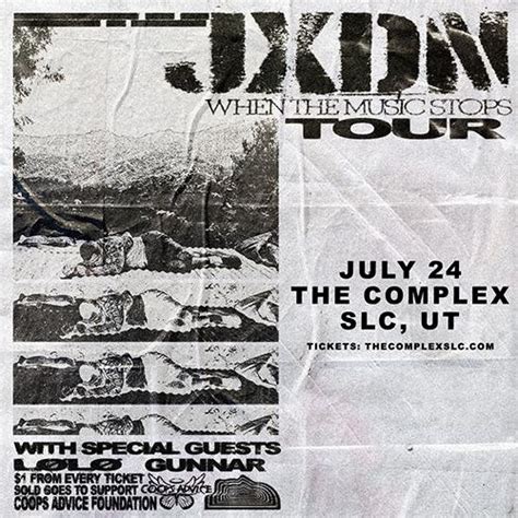 Tickets For Jxdn When The Music Stops Tour In Salt Lake City From The