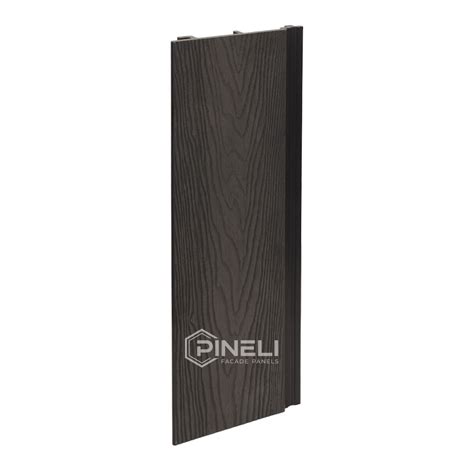 Фасадная панель из дпк Pineli Cladding 174x21х3000 мм Wenge Венге