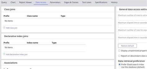 Using A Database Index For Report Performance Pega Academy