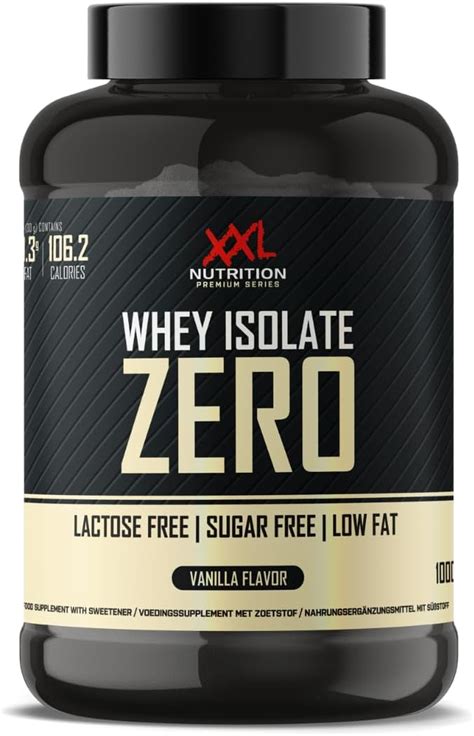 Xxl Nutrition Whey Isolate Zero Lactose Free India Ubuy