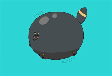 Inflated Umbreon By Squirreltailzzz On Deviantart