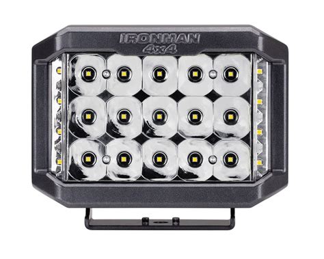 Eclipse 5x7 Inch Rectangle Led Driving Lights Ironman 4x4 Australia