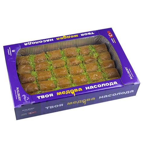 Пахлава медовая с фисташкой №4 Nuts Boom — Орехи и Сухофрукты в Украине