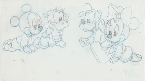 Walt Disney Original Mickey Mouse Sketches