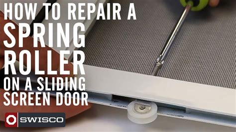 How To Replace Rollers On Aluminum Sliding Screen Door At Susanne