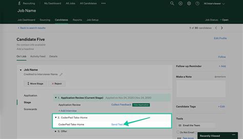 Greenhouse Take Home Integration Coderpad Interview Docs