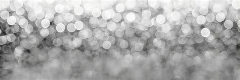 Abstract Silver Bokeh Lights Background | Premium AI-generated image
