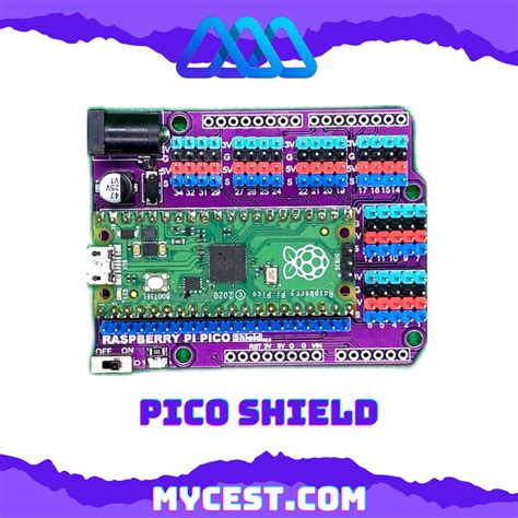 Raspberry Pi Pico Shield MyCEST Shopee Malaysia