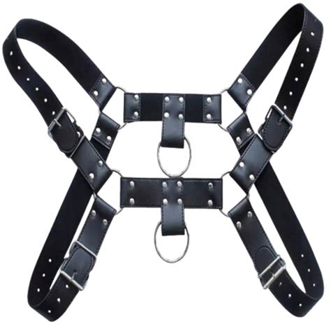 UprzĄŻ Dla MĘŻczyzn MĘska Na KlatkĘ Pasy Szelki Sex Bdsm 5907167807365