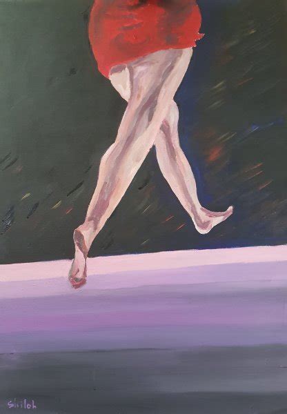 Картина «Танцівниця в повітрі Дан Шилох Jose Art Gallery