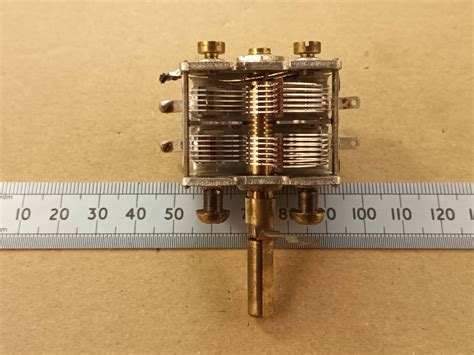 Air Spaced Variable Capacitor 170 130pf 300pf Total Dual Gang 5 1