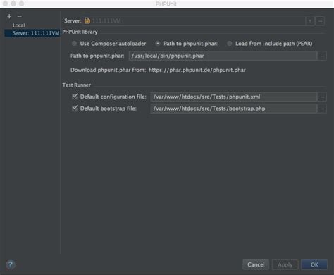 Vagrant PhpStorm PHPUnit Setup Stack Overflow