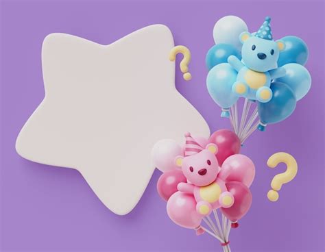 Gender Reveal Sticker Psd High Quality Free Psd Templates For Download