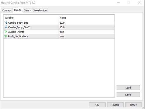 Купите Технический индикатор Harami Candle Alert Mt5 для Metatrader 5 в магазине Metatrader Market
